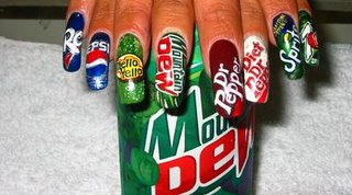 OMG, how delicious: Junk food nails - OMG.BLOG