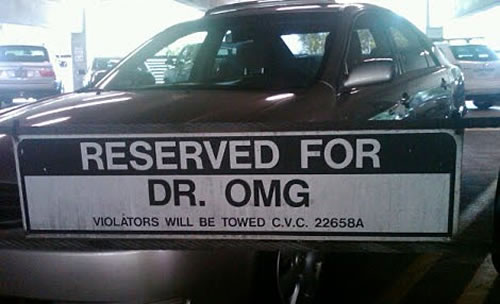 OMG, my new nickname: Doctor OMG - OMG.BLOG