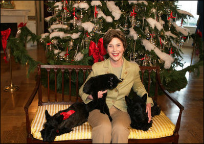 OMG, how Christmasy: The President's dogs - OMG.BLOG
