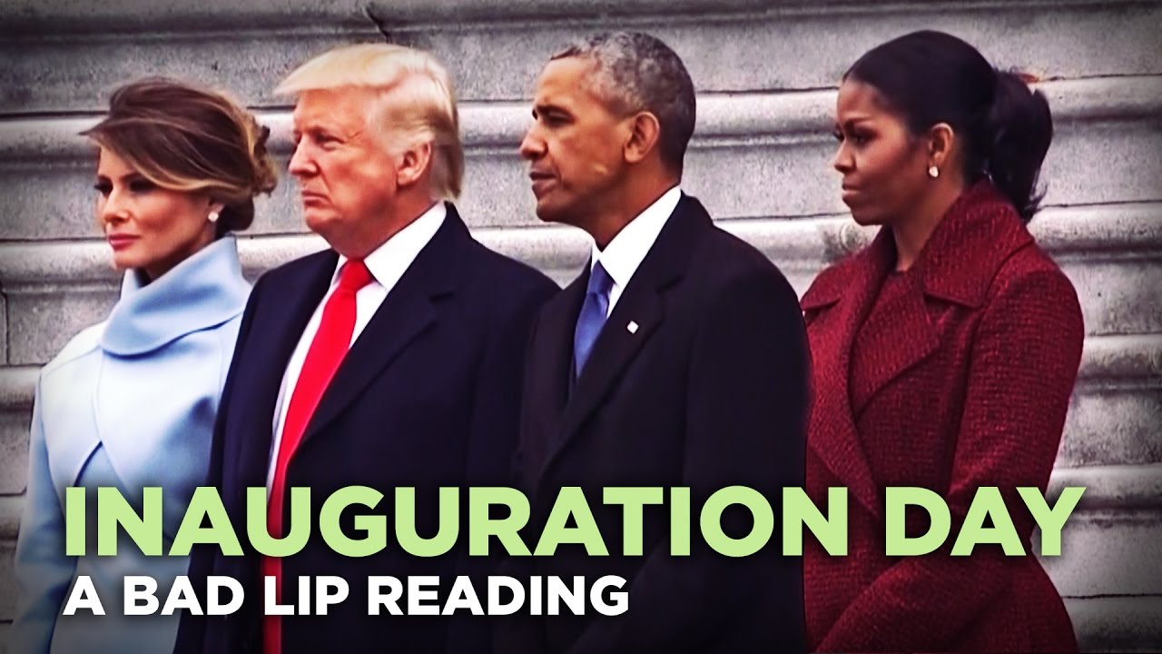 OMG, WATCH: The Inauguration Day BAD LIP READING - OMG.BLOG