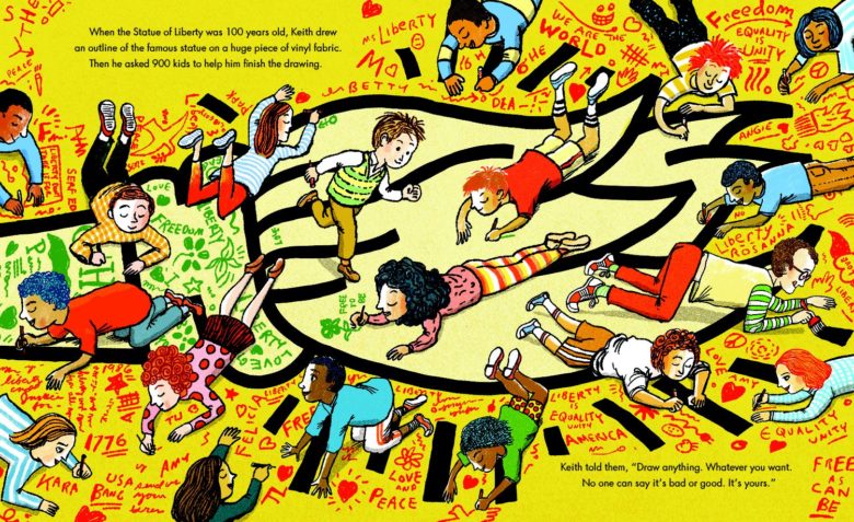 OMG, Keith Haring Is “The Boy Who Just Kept Drawing” in new children's ...