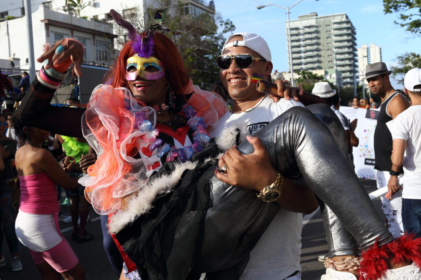 OMG, Cuba takes to the streets as it celebrates annual parade against ...