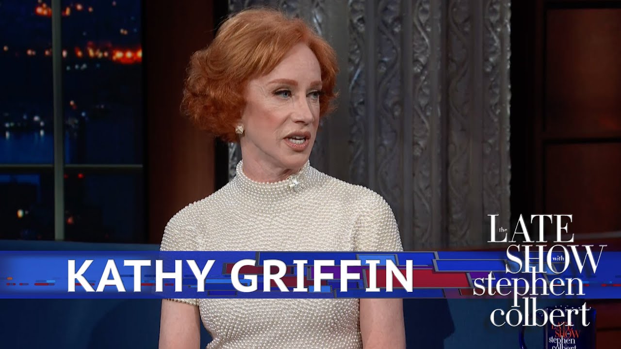 OMG, WATCH: Kathy Griffin is back, returns to late night with Stephen ...