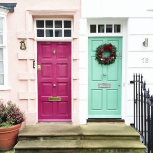 OMG, a vision: Woman captures London's most colorful doorways in ...