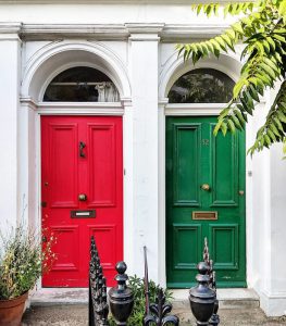 OMG, a vision: Woman captures London's most colorful doorways in ...