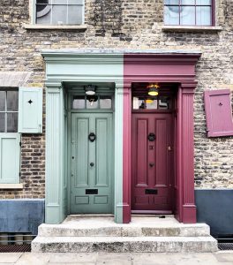 OMG, a vision: Woman captures London's most colorful doorways in ...