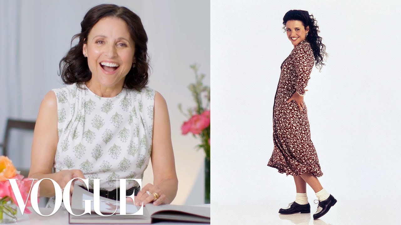 OMG, THROWBACK! Julia Louis-Dreyfus reviews some of her iconic looks ...