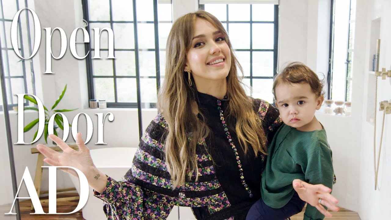 OMG, WATCh: Jessica Alba walks us through her $10M Los Angeles home for ...