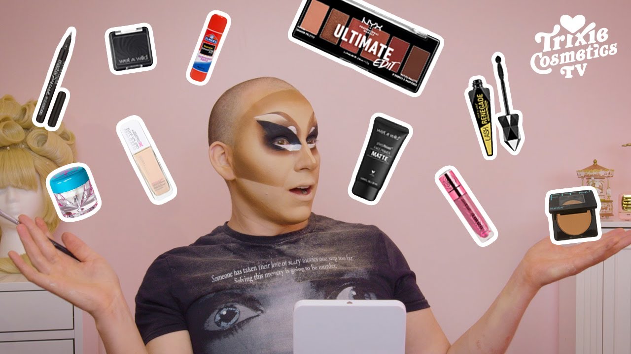 OMG, WATCH: Trixie Mattel does a makeup tutorial on a budget with basic ...