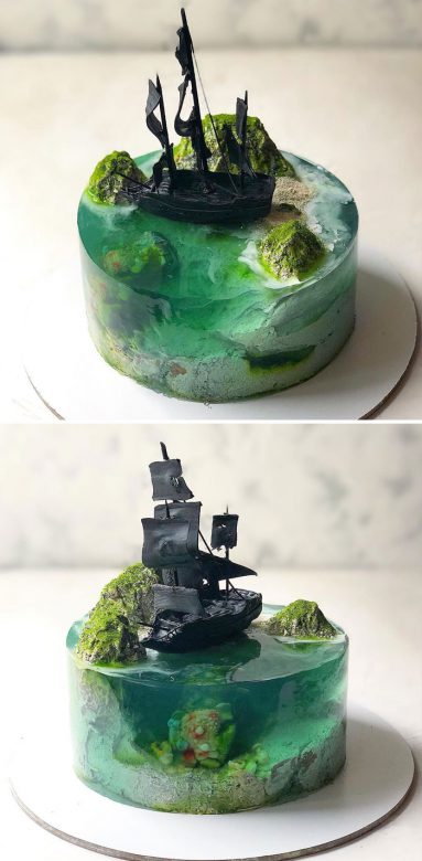 OMG, these cakes will give you a little slice of a paradise island ...