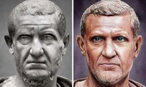 OMG, Artist shows how Roman emperors looked in real life by using ...
