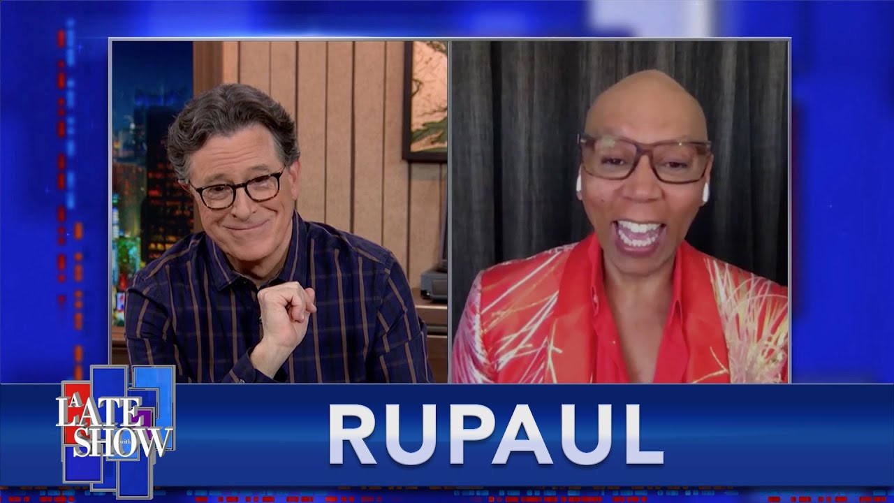 OMG, RuPaul talks to Colbert about casting Gottmik, Drag Race's first ...
