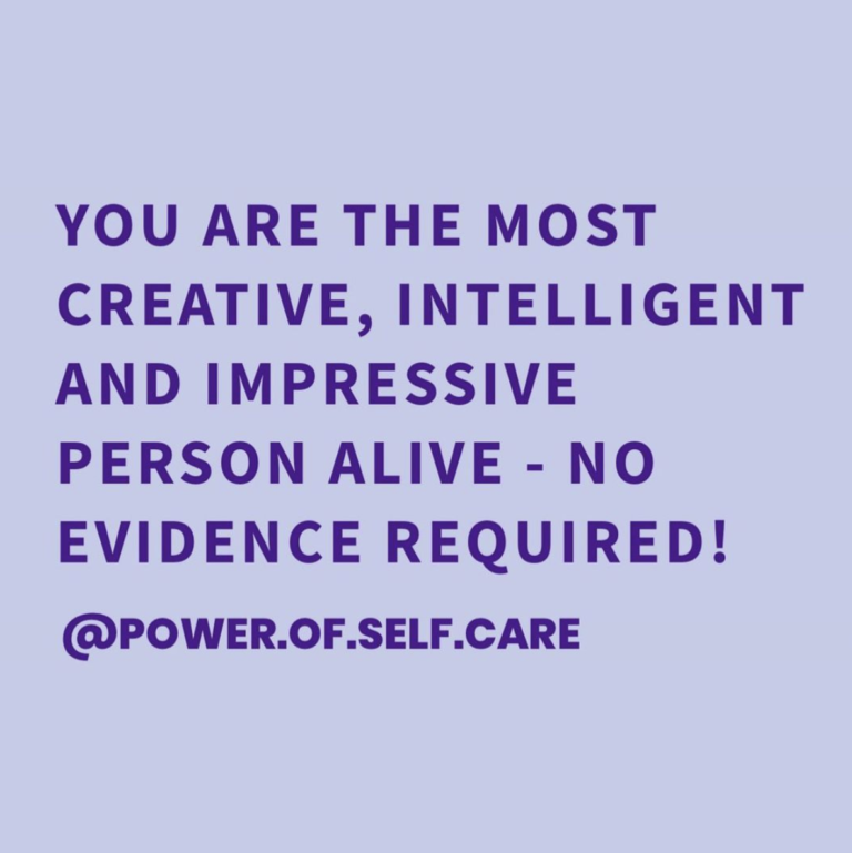OMG, @power.of.self.care will give you the deluded self-help advice you ...