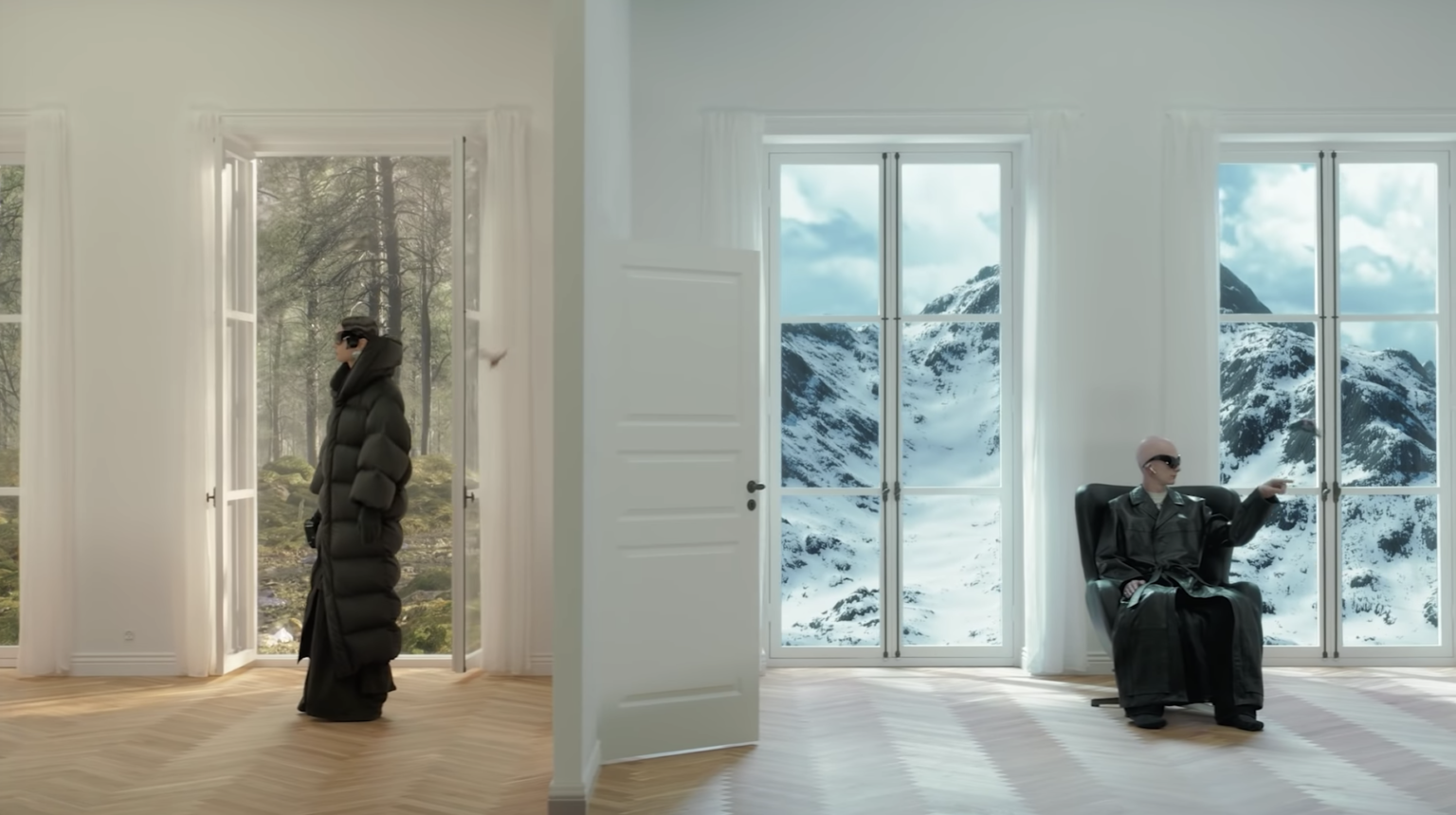 OMG, through doors and windows: Balenciaga's Spring 22 Campaign video ...