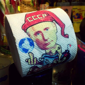OMG, Toilet paper with Putin's face printed on it is become ...