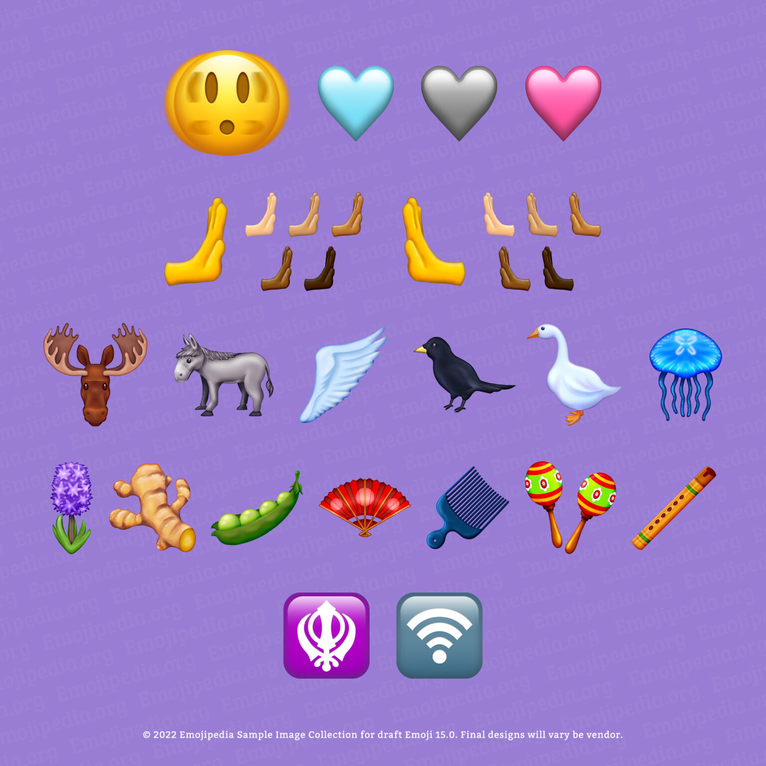 OMG, a preview of the new emojis arriving September 2022 hath dropeth ...