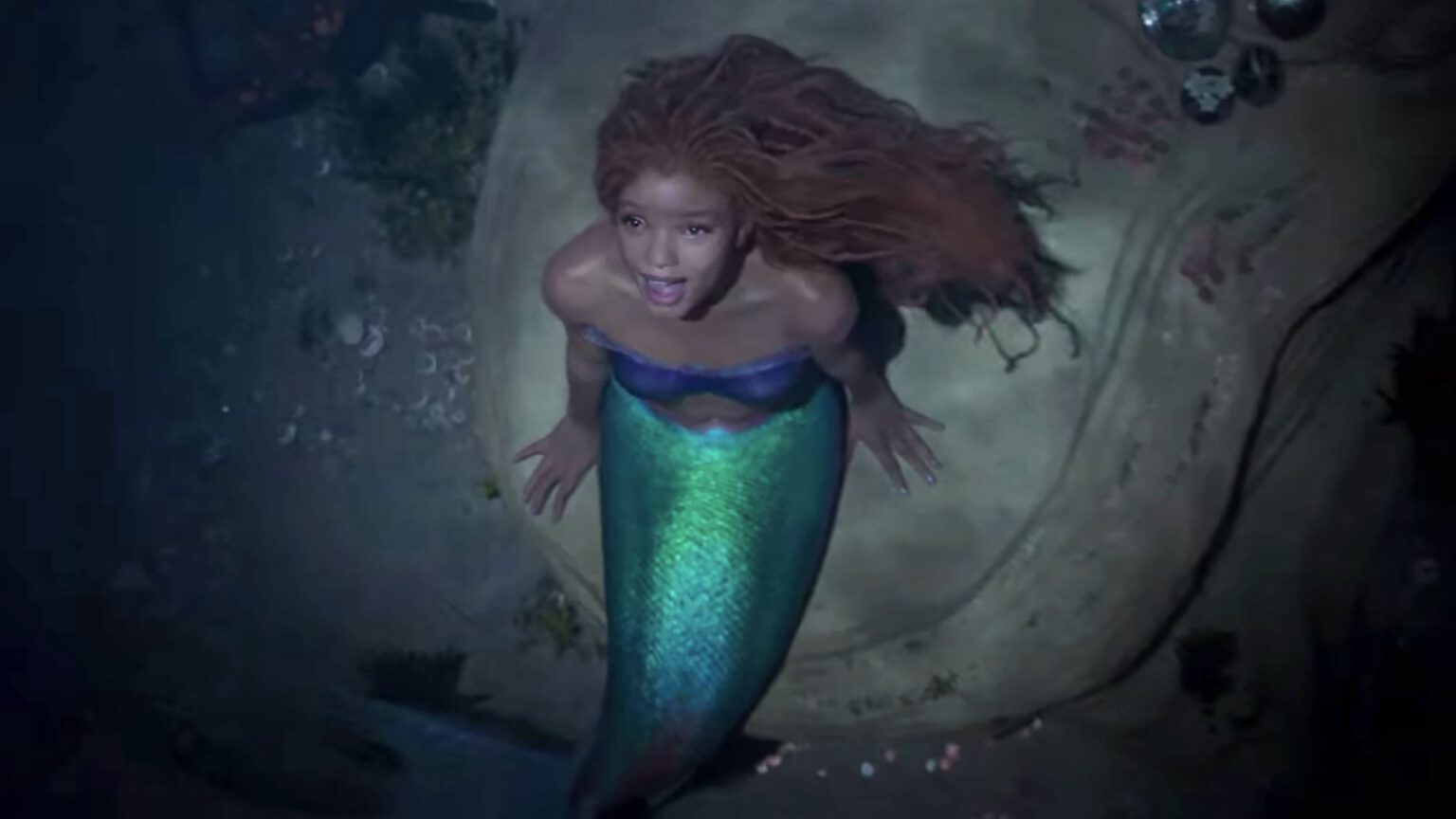 OMG, WATCH: Disney's live-action 'The Little Mermaid' starring Halle Bailey finally becomes art ...