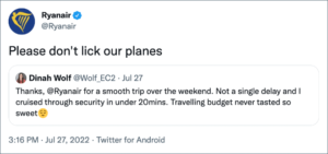 OMG, RyanAir is Twitters newest troll with their sassy clap-back tweets ...