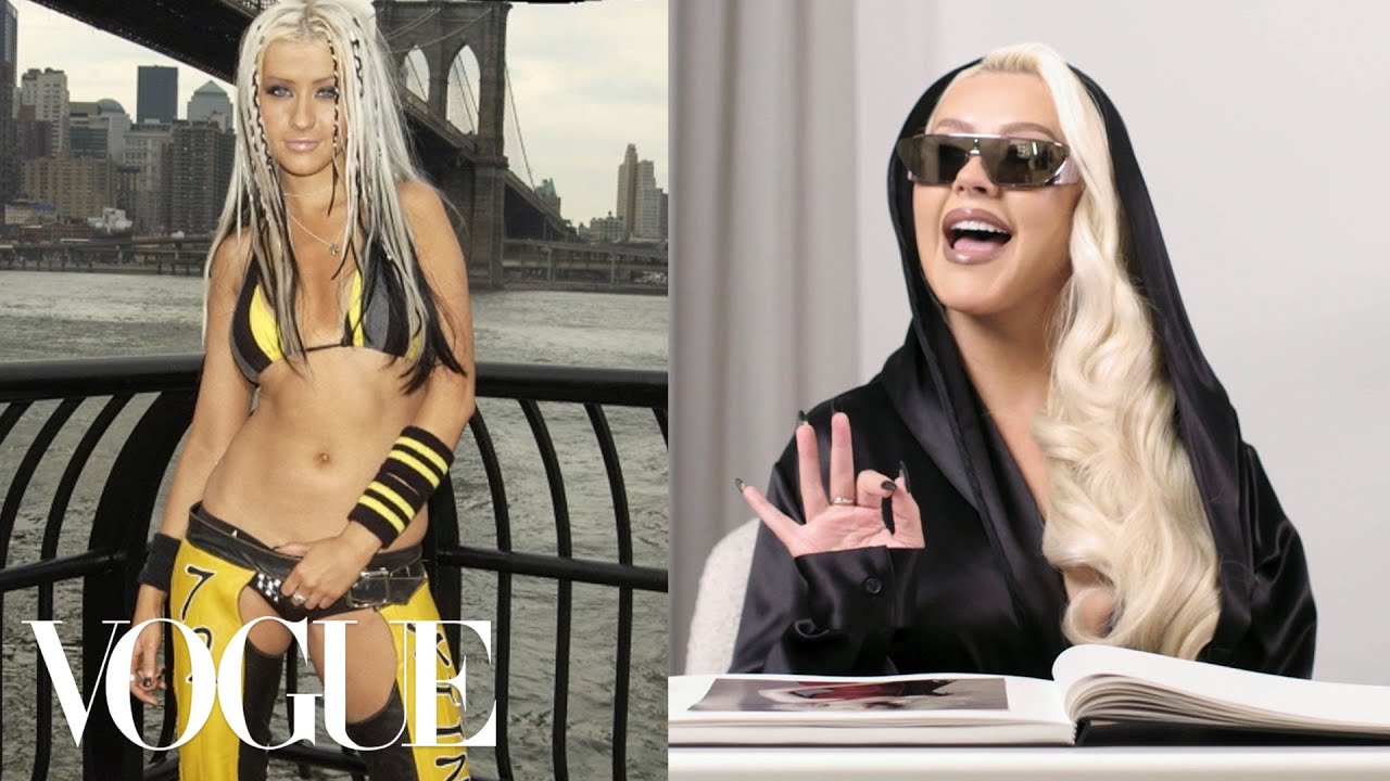 OMG, WATCH: Xtina breaks down 12 Looks from Moulin Rouge to Dirrty with VOGUE - OMG.BLOG