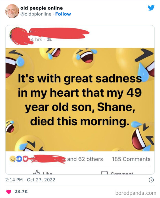 OMG, here's a bunch of time old people got on social media and gave the ...