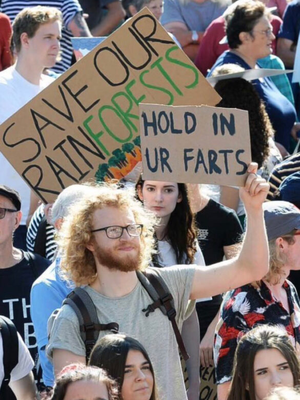 OMG, here are some of the funniest protest signs against climate change ...