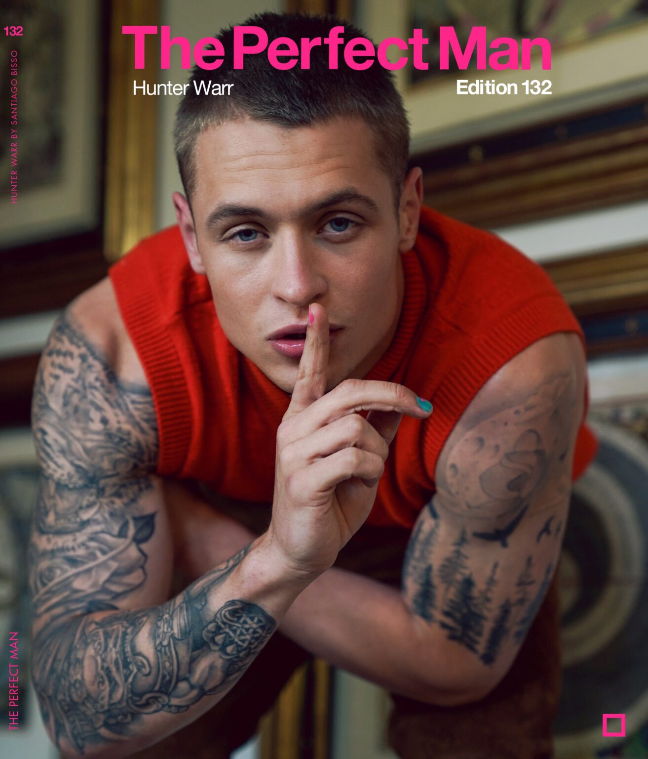 OMG, he's naked: Fashion model Hunter Warr - OMG.BLOG