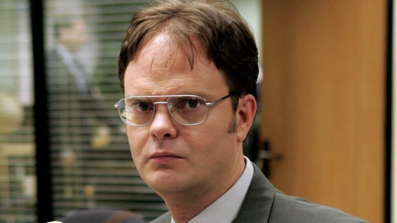 rainn wilson the office sad quote - OMG.BLOG