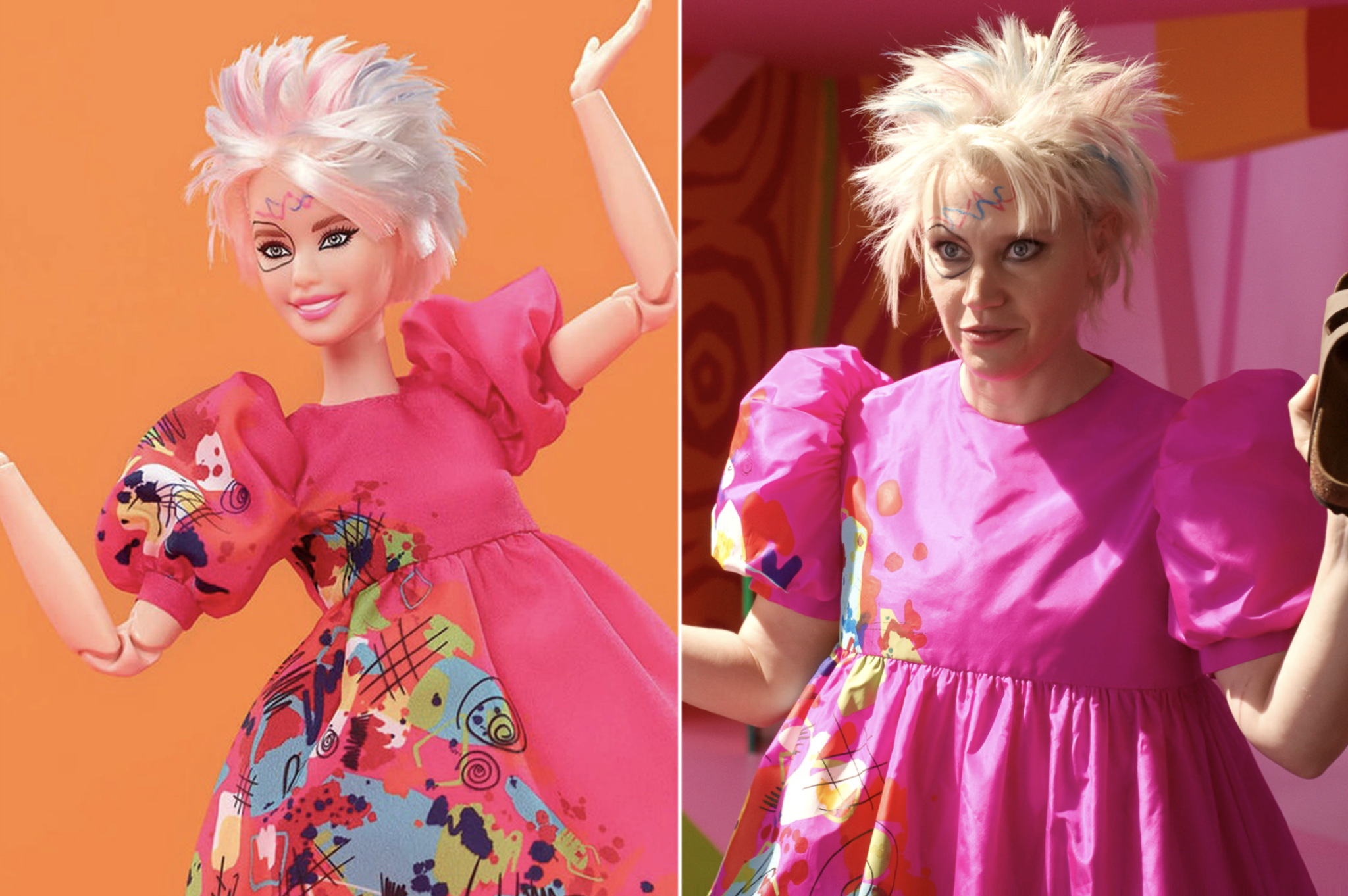 OMG, Mattel is officially releasing Kate McKinnon's 'Weird Barbie' as a ...