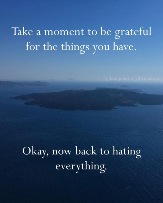 OMG, disappointing affirmations by Dave Tarnowski - OMG.BLOG