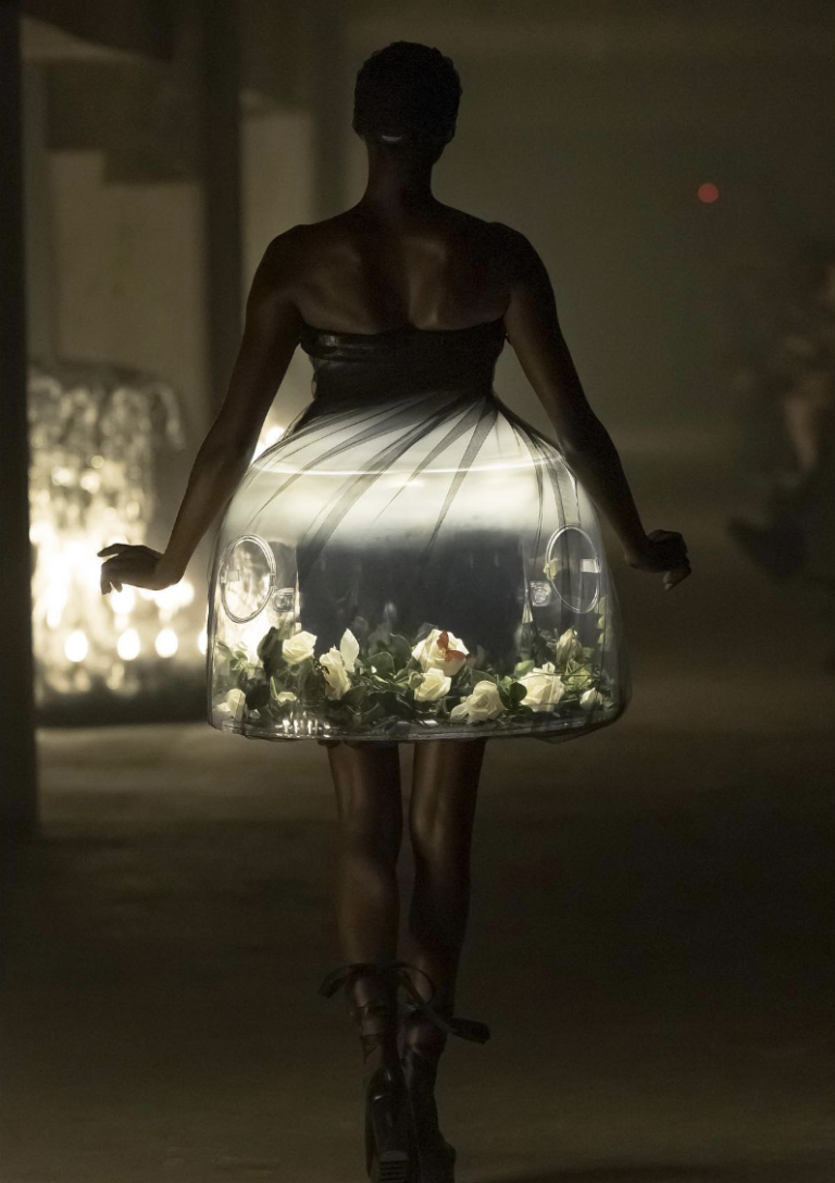 OMG, why not wear it? Christian Cowan's furball 'fit in Paris + other ...