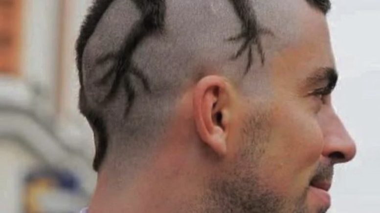 lizard hairstyle - OMG.BLOG