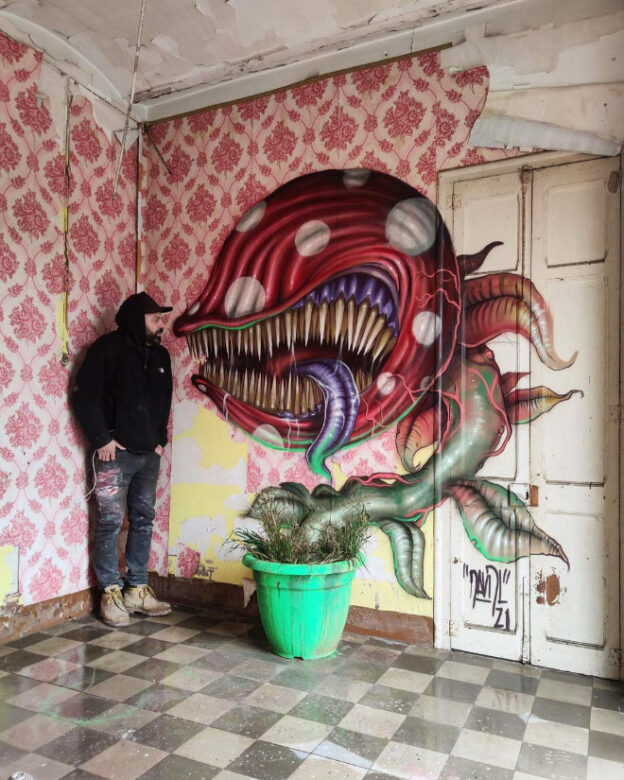 OMG, the darkly twisted graffiti of David Lozan - OMG.BLOG