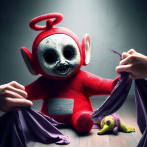 OMG, the stuff of nightmares: Teletubbies reimagined as horror ...