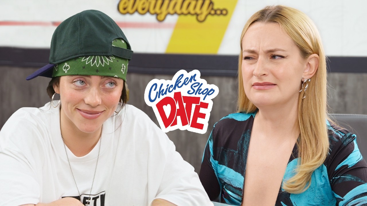 OMG, Amelia meets Billie Eilish for a date in a Chicken Shop - OMG.BLOG