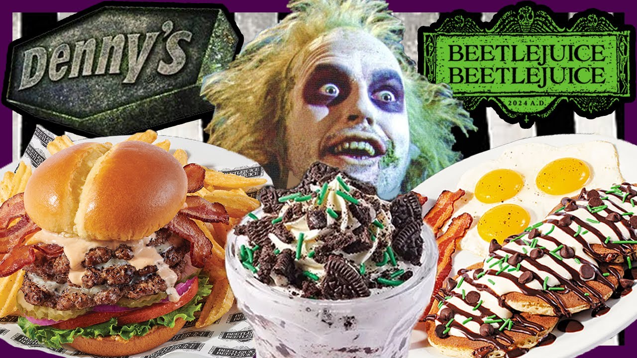 OMG, Denny's releases a Beetlejuice Beetlejuice menu including ...