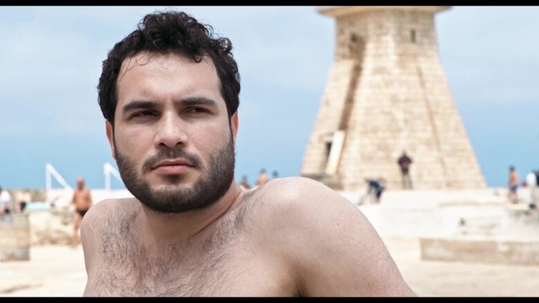 OMG, he's naked: Actor Hamza Mekdad goes full frontal and rear in ...