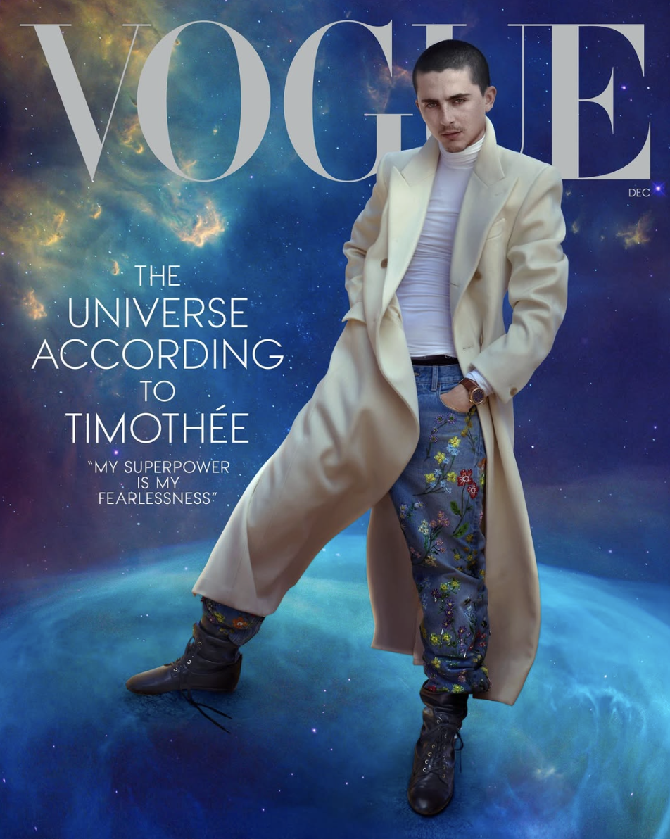 OMG Timoth e Chalamet Covers VOGUE OMG BLOG